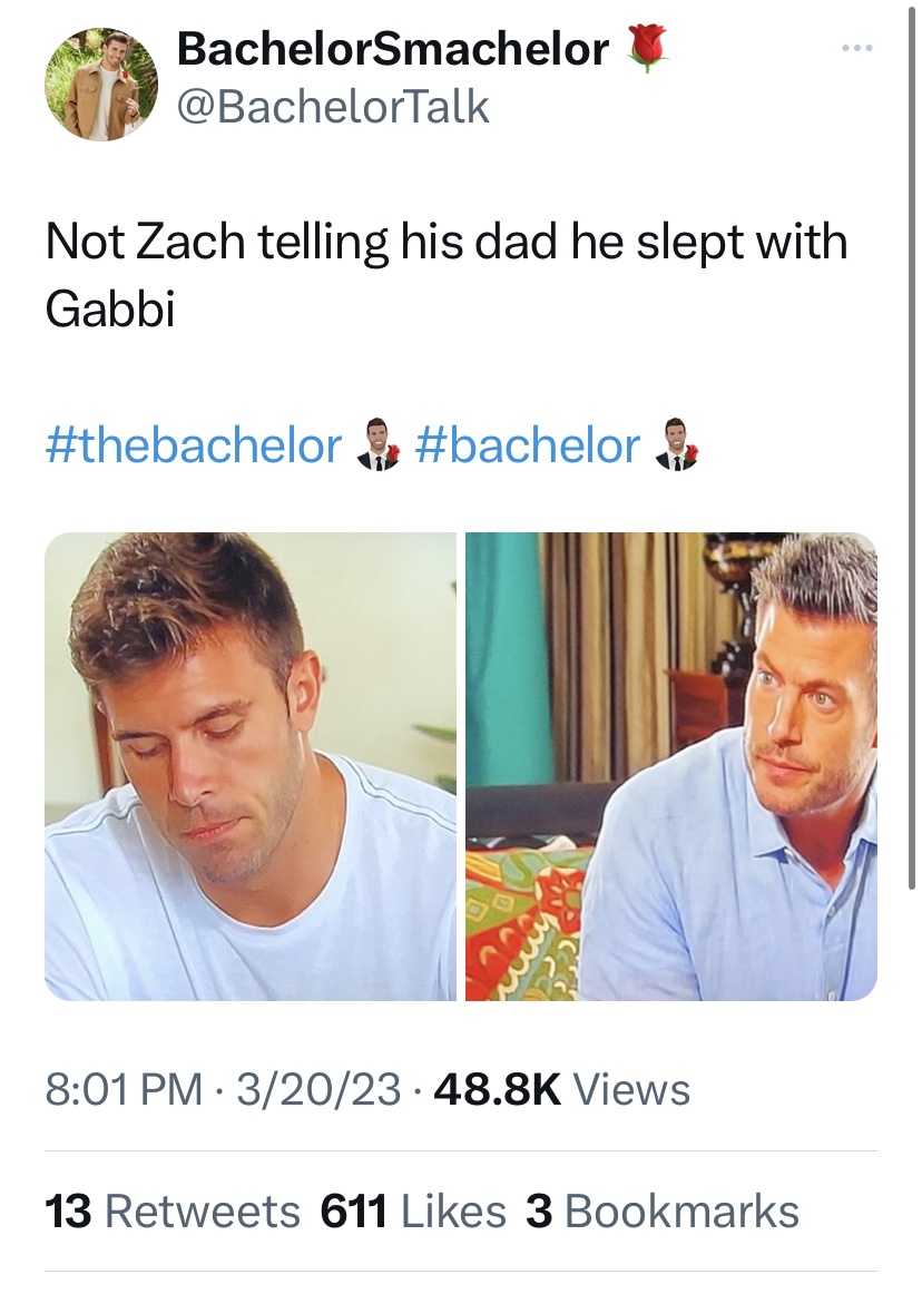“The Bachelor” Fans Throws Shade At Zach After Eventful Season 27 ...