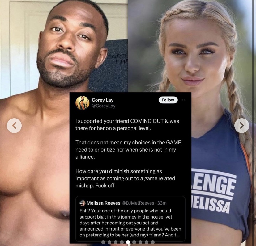 “The Challenge” Stars Melissa & Corey Gets Into Twitter Beef - Media ...