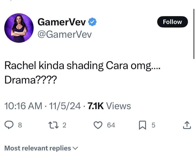 “The Challenge” Star Rachel Throws Shade At Cara Maria - Media Traffic