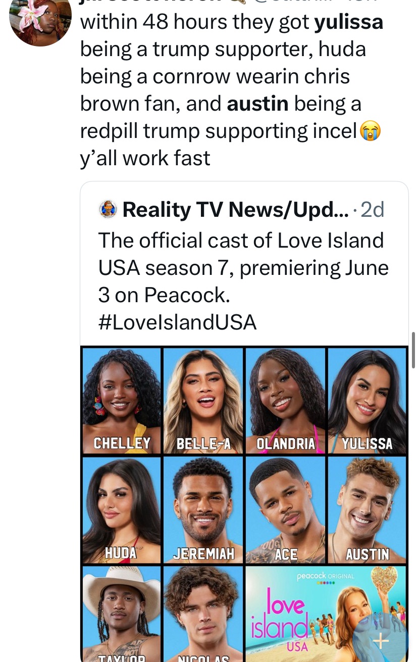 “Love Island USA” Season 7 Stars Yulissa & Austin Called Out For Being ...