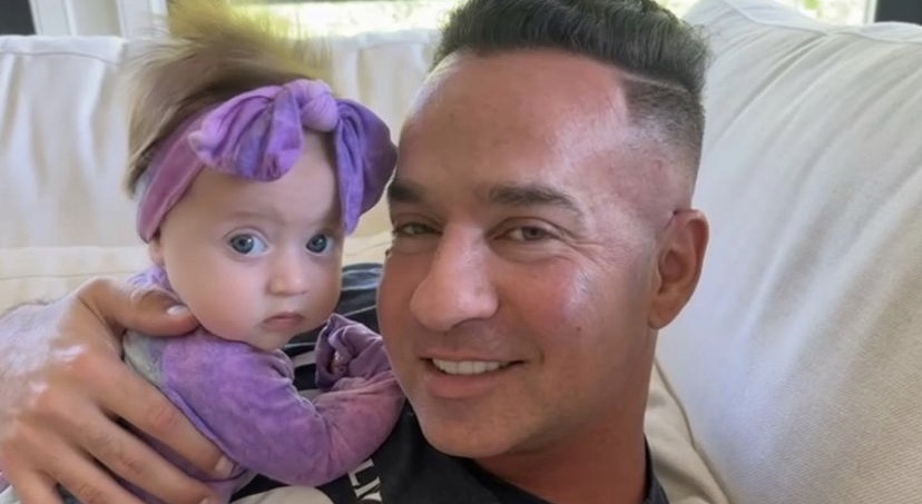 “Jersey Shore” Star Mike Celebrates Daughter Turning 7 Months Old ...