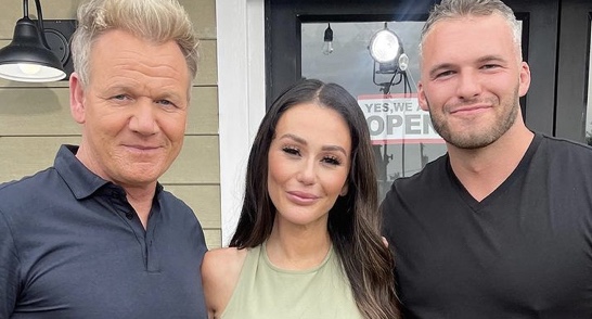 “Jersey Shore” Stars Jenni & Zack Meets Up With Gordon Ramsay - Media ...